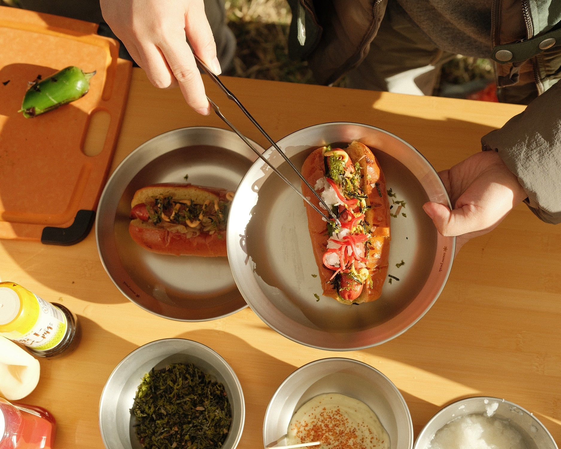 Japanese Style Hot Dogs Over Charcoal – Kōrogi