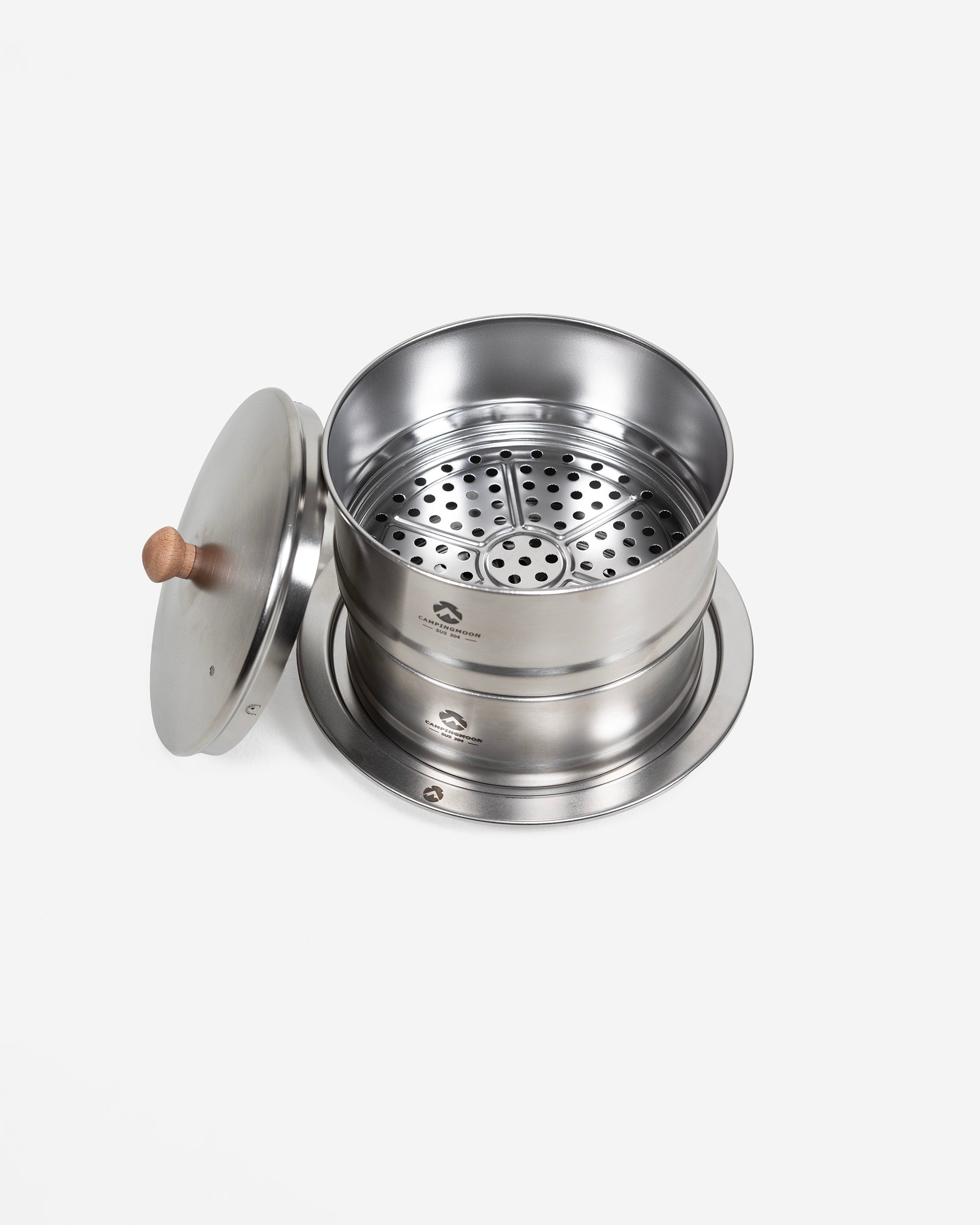Camping Moon 2-Layer Stackable Steamer Set – Kōrogi
